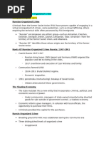 Solntsevskaya Bratva: History & Structure | PDF | Organized Crime ...