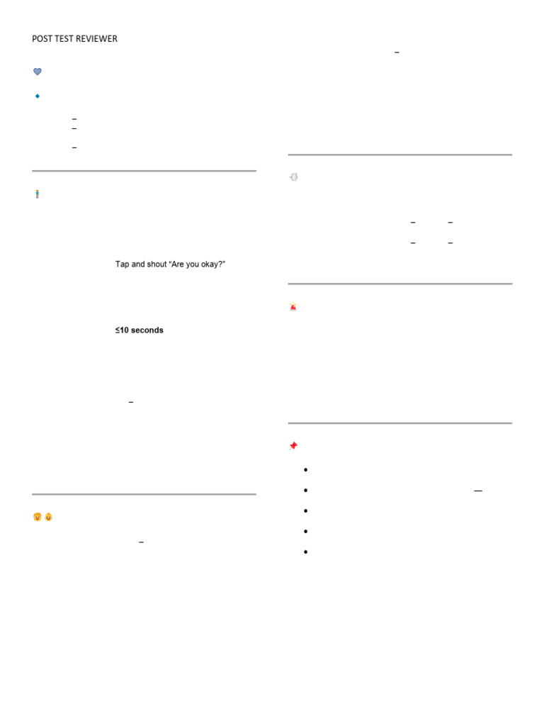 Final Rotation Post Test | PDF