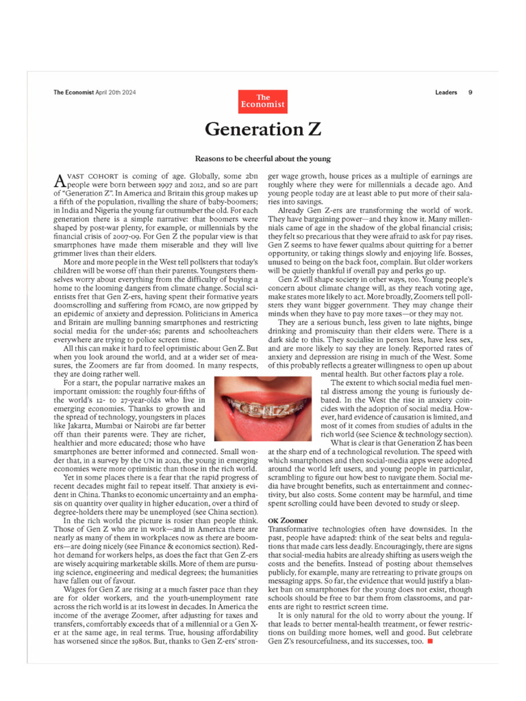 Gen Z | PDF