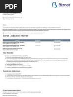 Daftar Harga Paket Biznet 2025 | PDF
