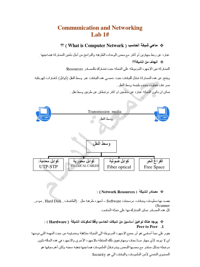 Cisco Packet Tracer Lab1 | PDF