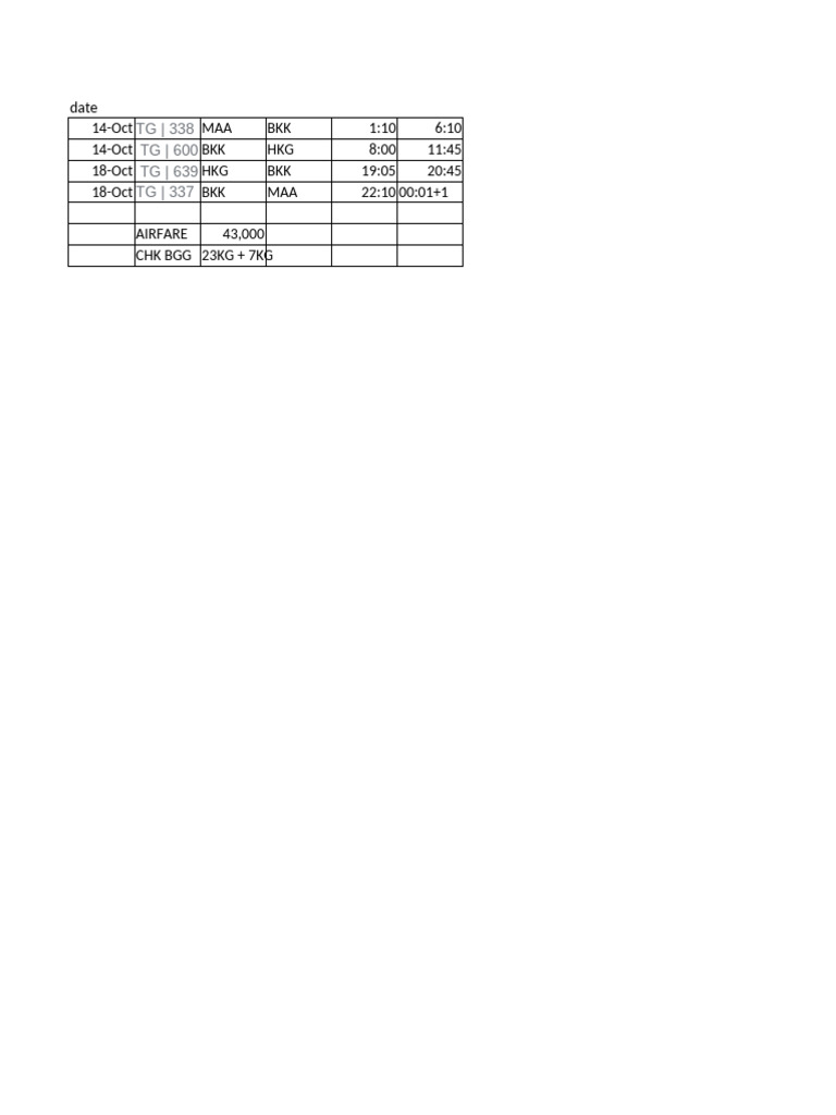 Book 1 Airfare | PDF