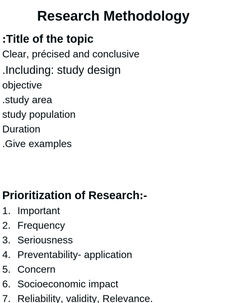 Research Methodology | PDF | Methodology | Hypothesis