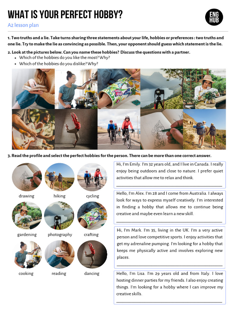 Discover Your Ideal Hobby Guide | PDF | Hobbies