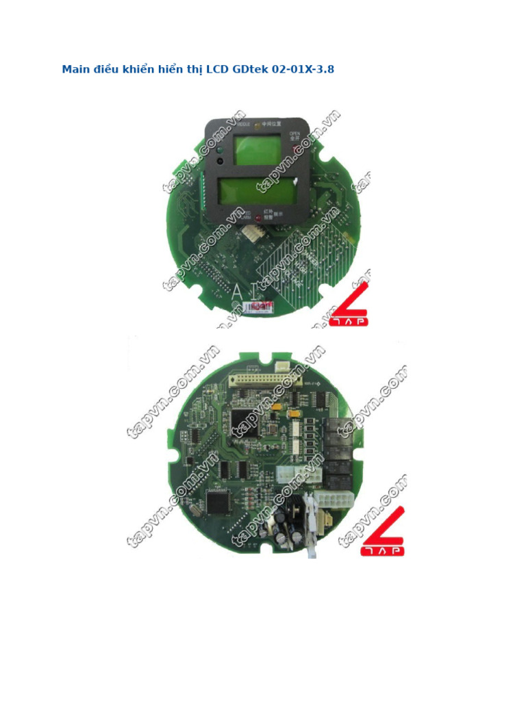 GDtek 02-01X-3.8 | PDF