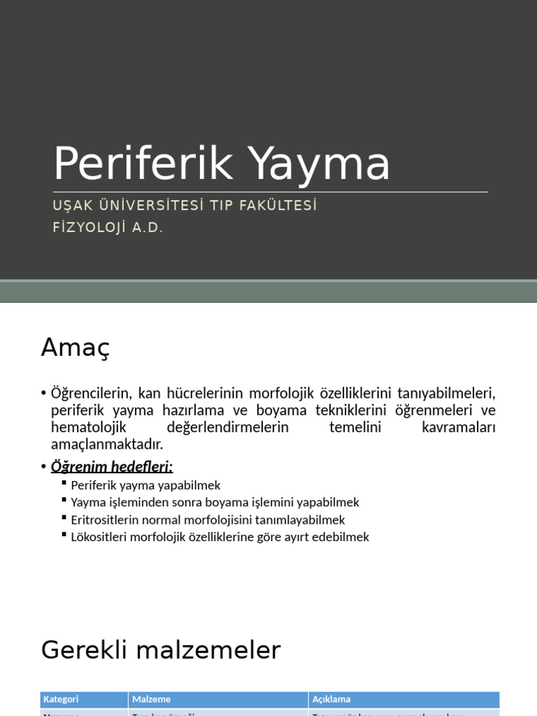 2 - Periferik Yayma | PDF
