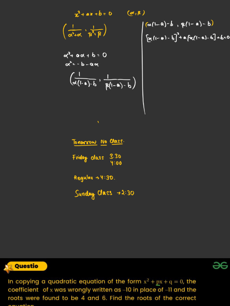 Lec 11 Notes NB1 | PDF