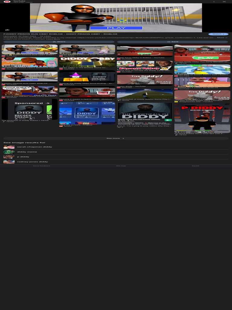 Escape from Diddy Simulator Guide | PDF | Internet | Web 2.0