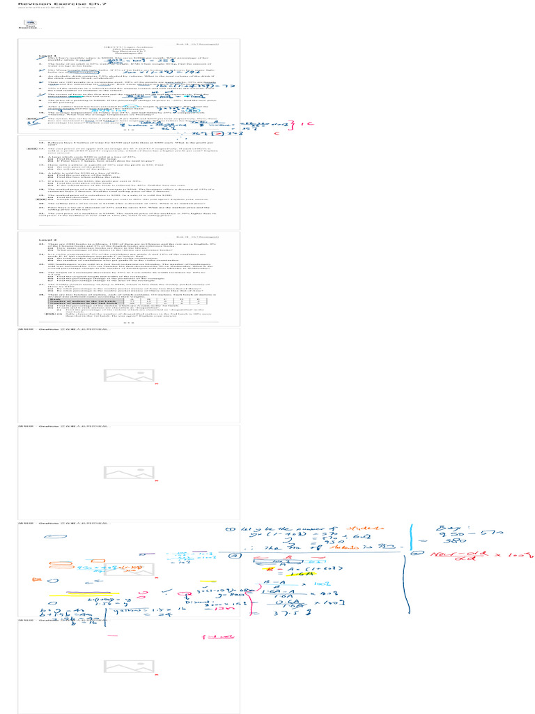Revision Exercise Ch.7 | PDF