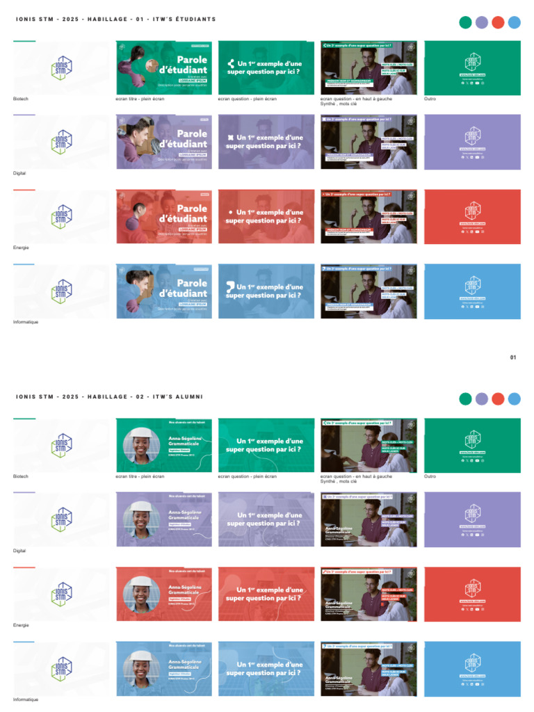 ISTM 2025 Habillage v07 | PDF | Couleur | Vue