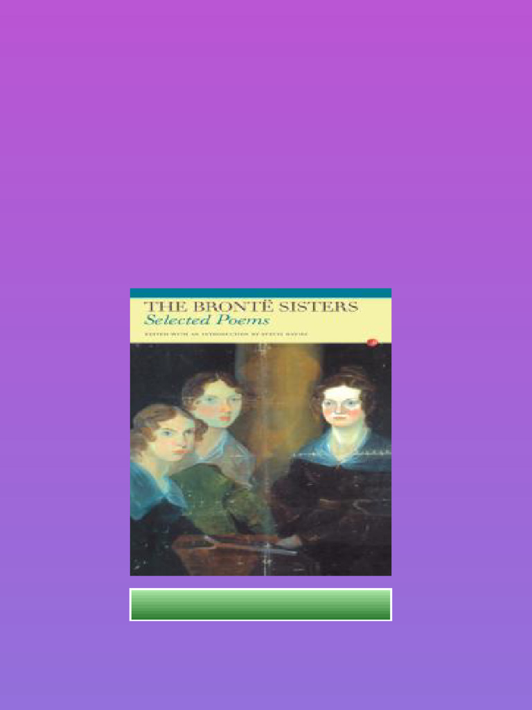 The Bronte Sisters Selected Poems Anne Bronte Charlotte Bronte Emily Bront Stevie Davies online ...