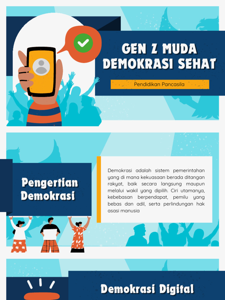 Partisipasi Gen Z dalam Demokrasi Digital | PDF