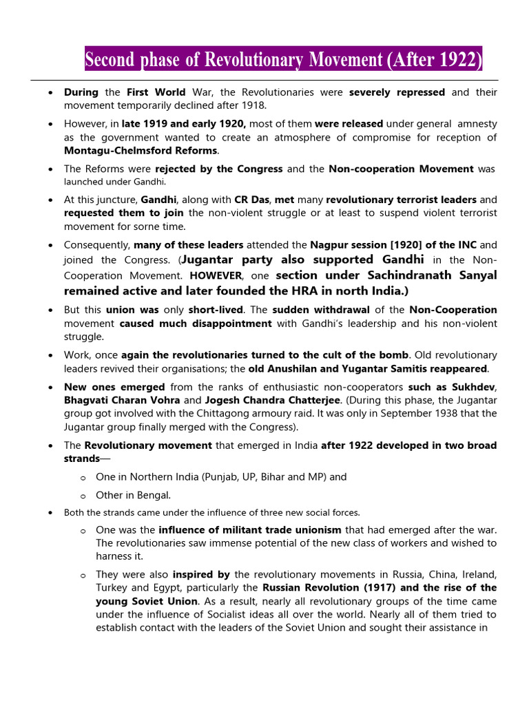 Impact of Indian Revolution on Kashmir | PDF | British India | Indian ...