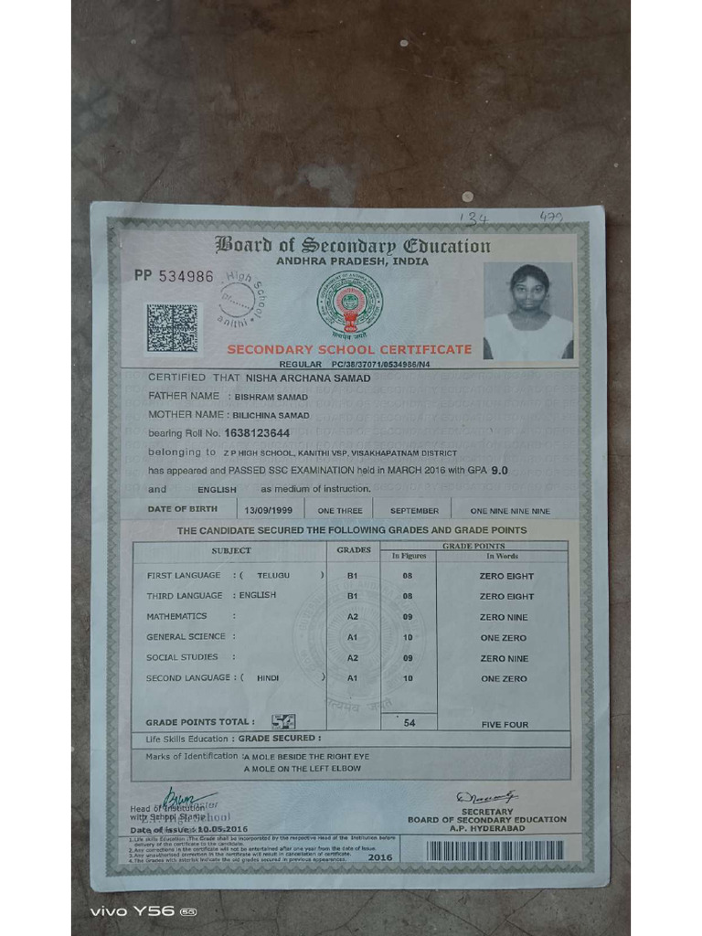 SSC Equivalent Certificate | PDF