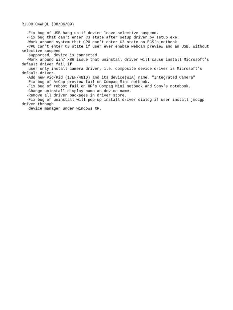 Release Note | PDF