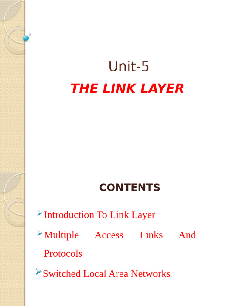 Data Link Layer | PDF | Channel Access Method | Computer Network