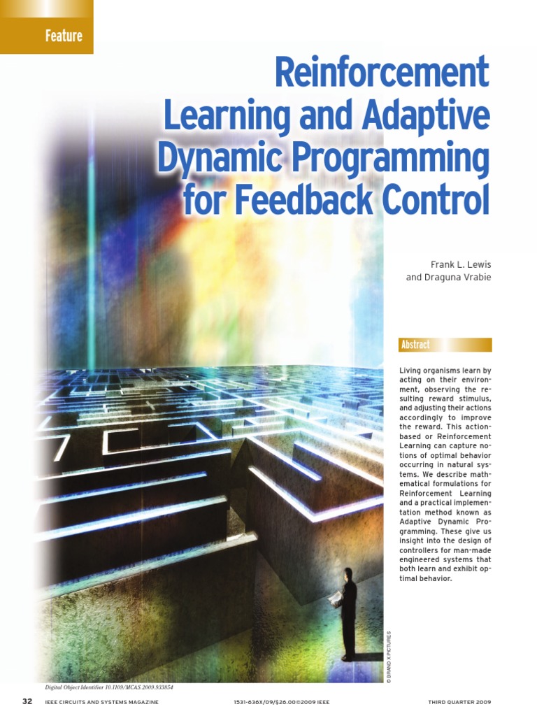 Reinforcement Learning and Adaptive Dynamic Programming For Feedback ...