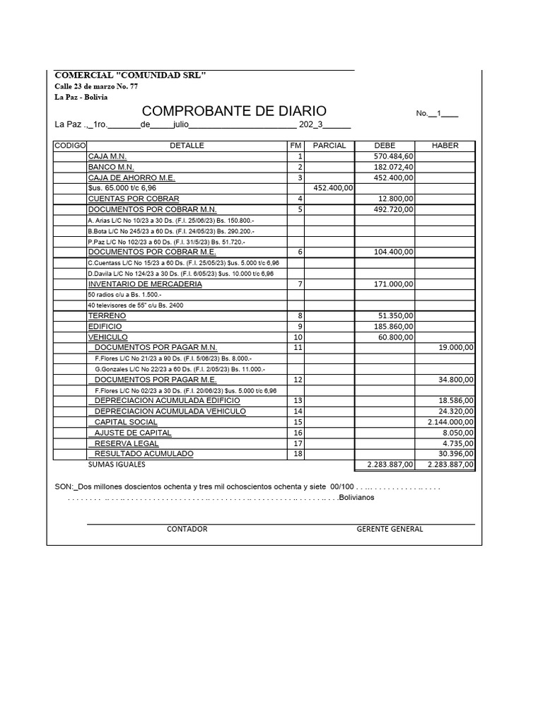 Comp Diar No 1 Practica No 5 | PDF