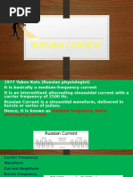 Russian Current Electrotherapy Guide | PDF | Muscle Contraction ...