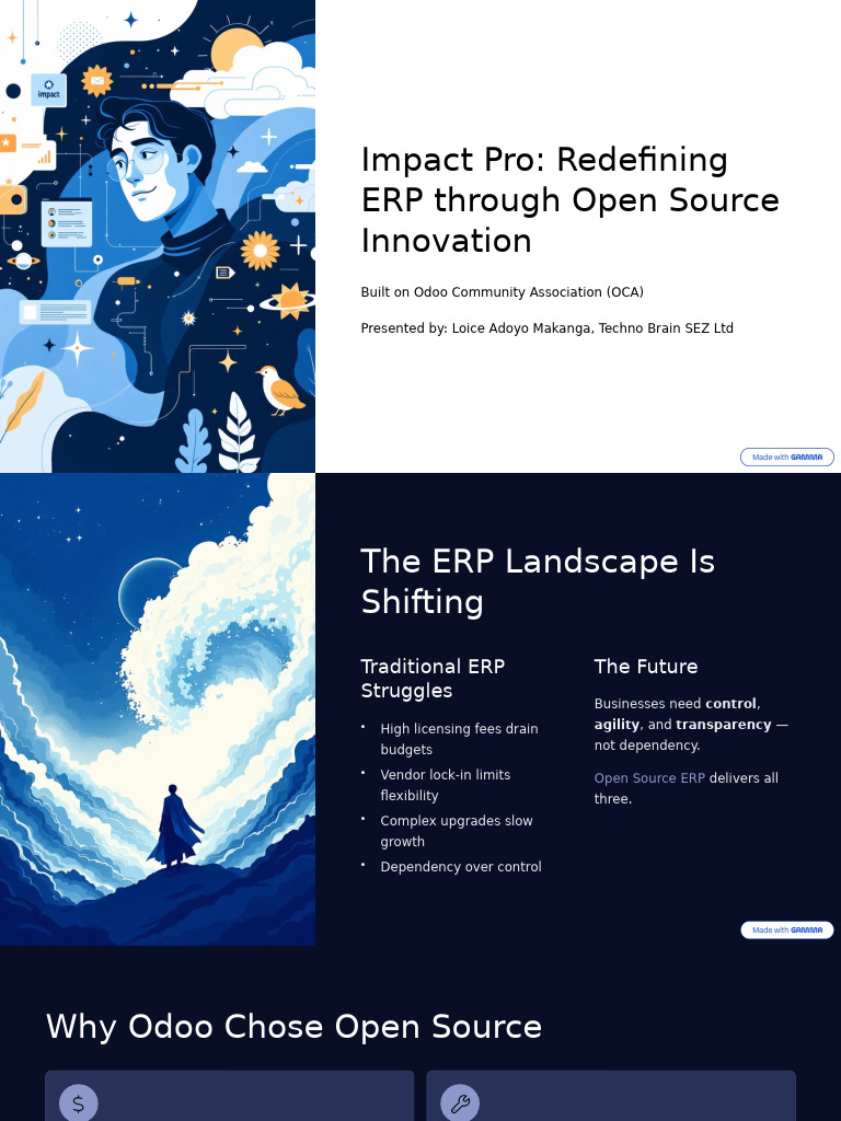Impact Pro Redefining ERP Through Open Source Innovation | PDF | Enterprise Resource Planning ...