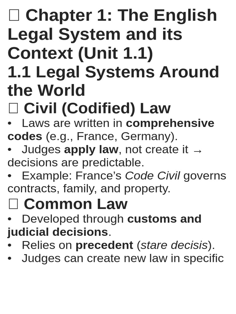 Notes 250925 132835 | PDF | Common Law | Justice