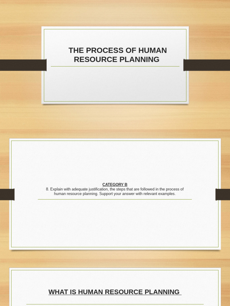 Human Resource Planning-1 | PDF | Human Resources | Employment