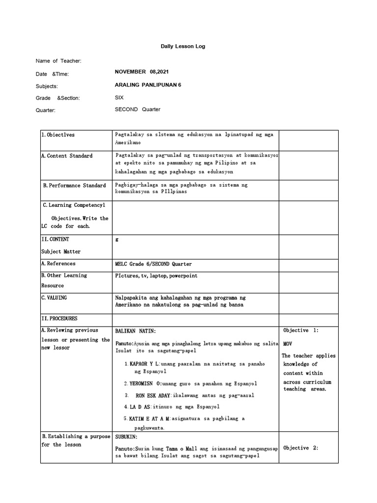 DLP Makabansa-6 | PDF