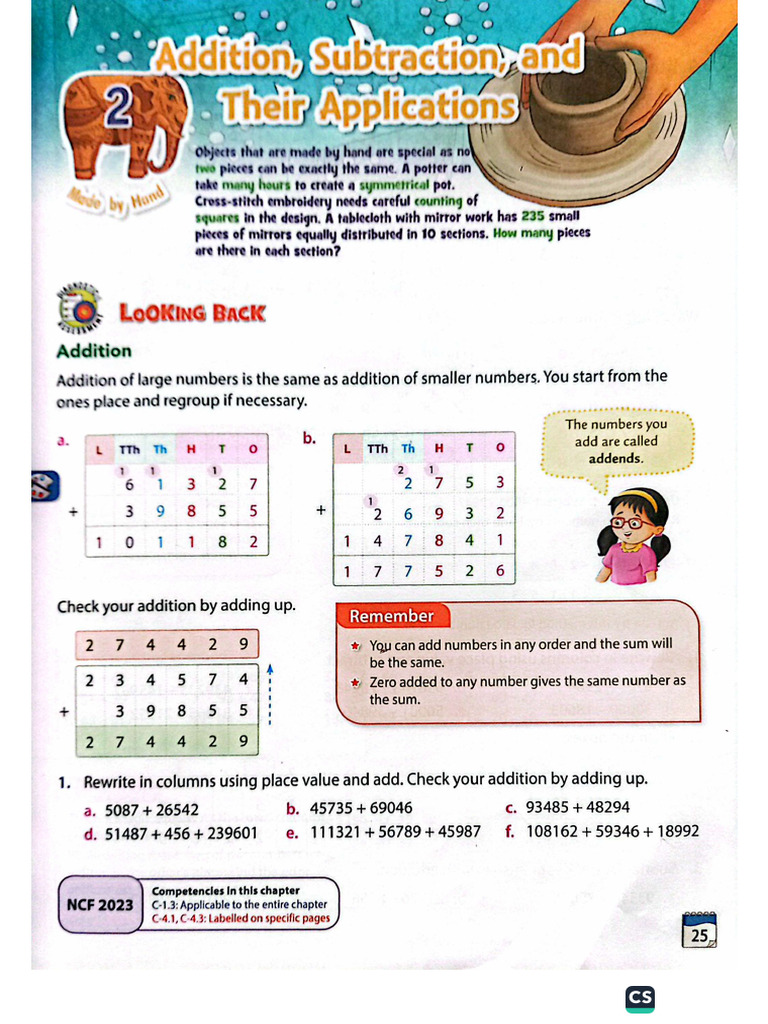 Addition & Subtraction | PDF