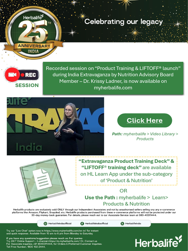 Recorded Product & 'LIFTOFF' Training by Dr. Krissy Ladner at INEX - Flyer | PDF