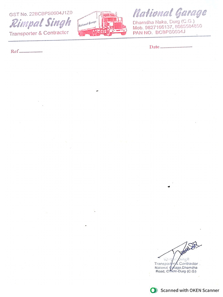 Rimpal Singh Letterhead | PDF