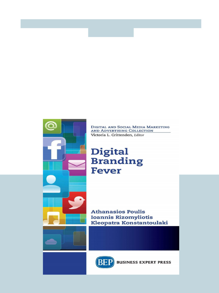Digital Branding Fever 1st Edition Nasos Poulis available full chapters ...