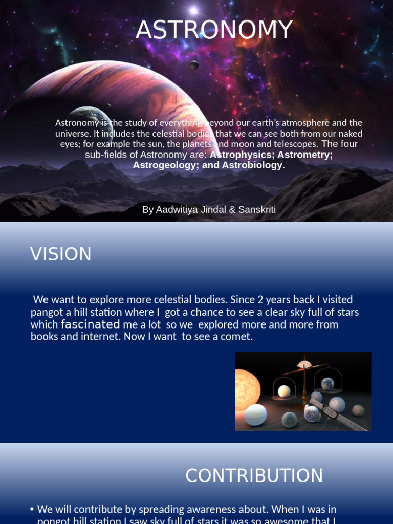 Astronomy | PDF
