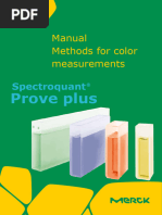 APHA and Gardner Color Measurement Guide | PDF | Absorbance | Color