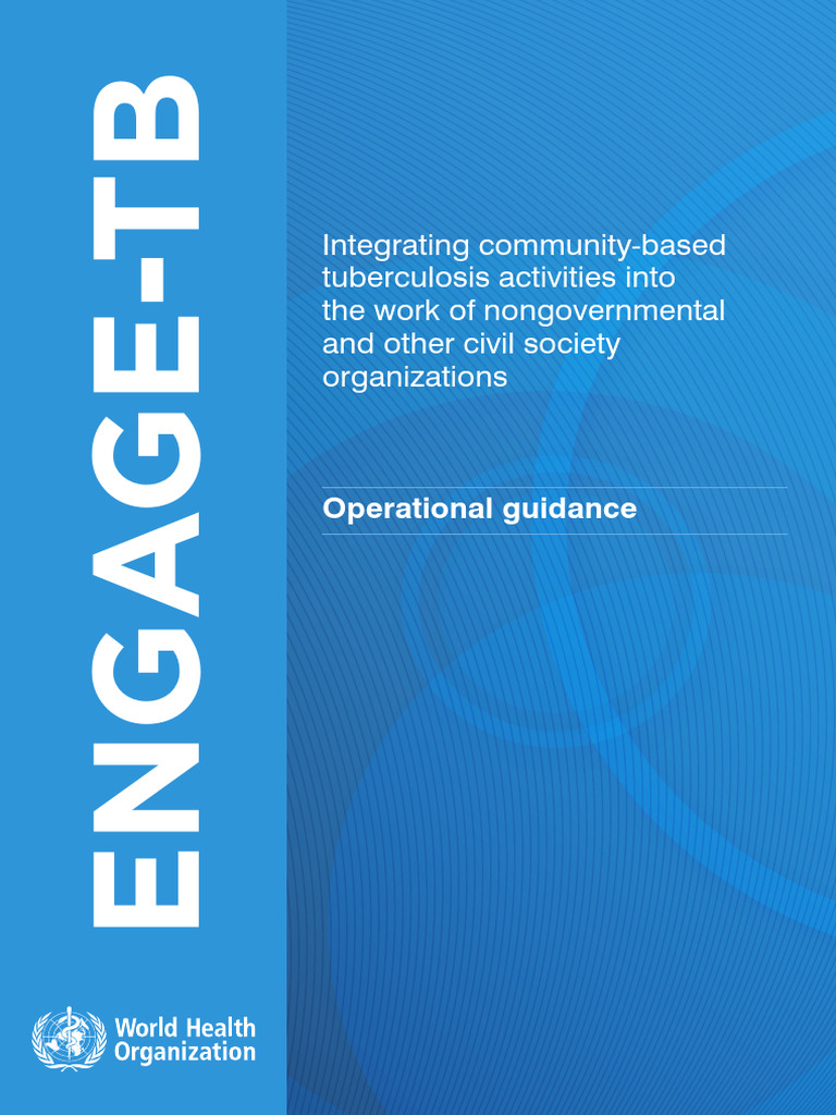 Community-Based TB Integration Guide | PDF | Tuberculosis | Non ...