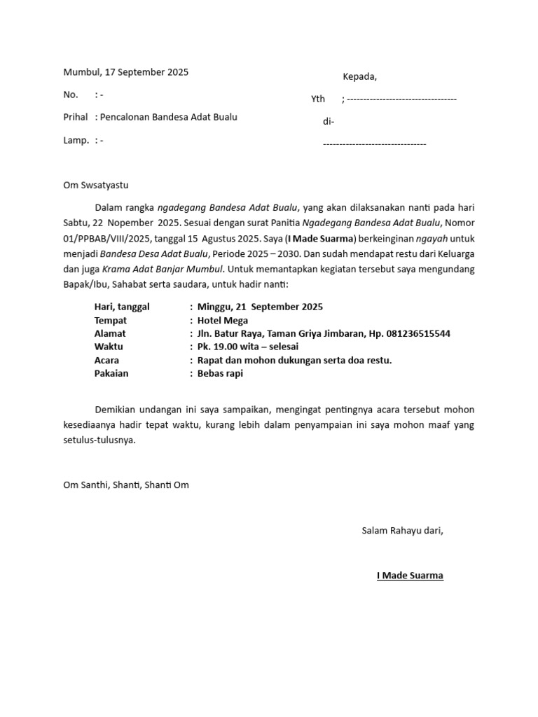 Mohon Doa Restu | PDF