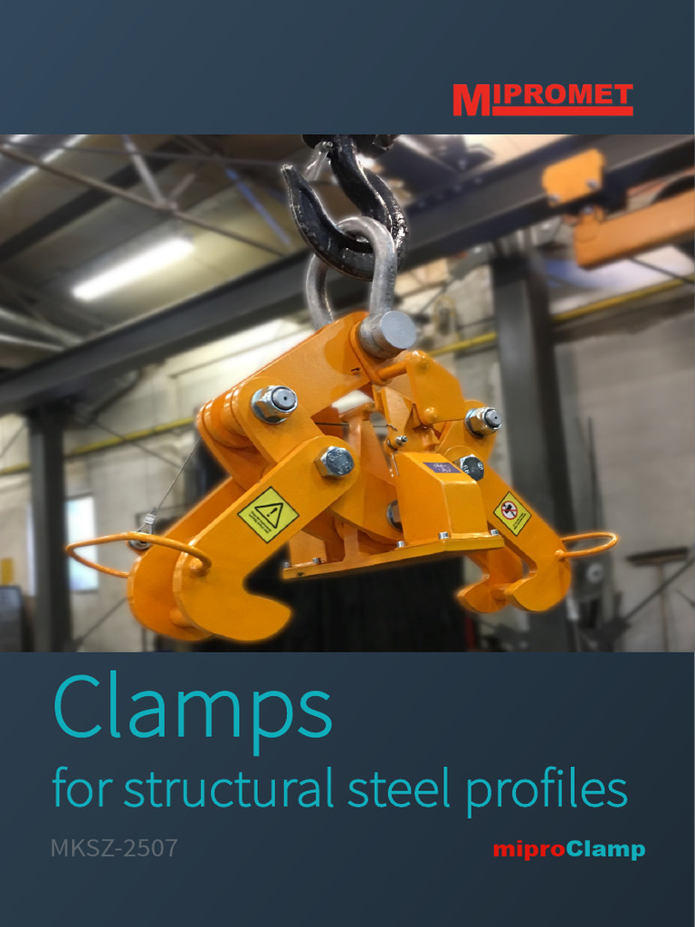 Structural Steel Clamps Overview | PDF | Structural Engineering