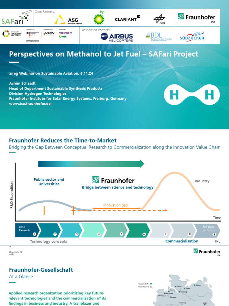 Methanol To Jet Fraunhofer ISE SAFari Aireg Final Hand-Out | PDF ...