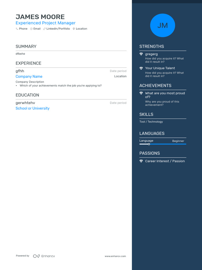 James Moore Resume | PDF