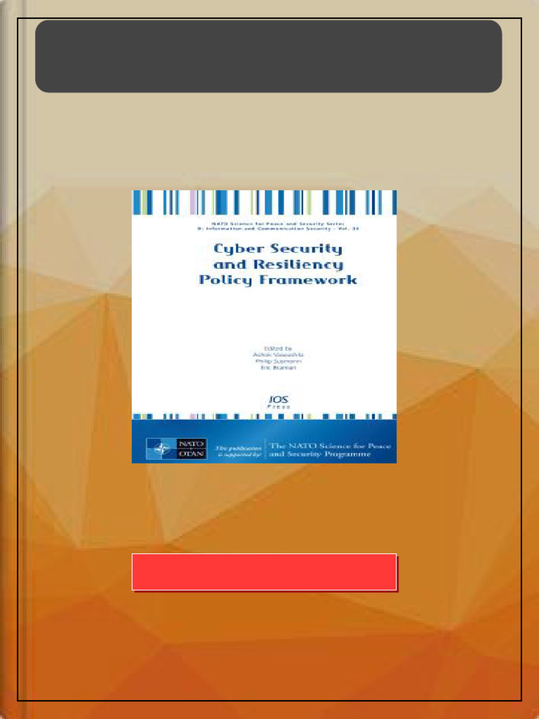Cyber Security and Resiliency Policy Framework 1st Edition A. Vaseashta ...