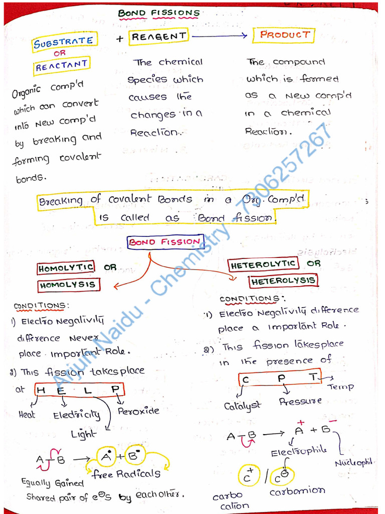 Reactive Intermediates by Arjun Naidu Sir | PDF
