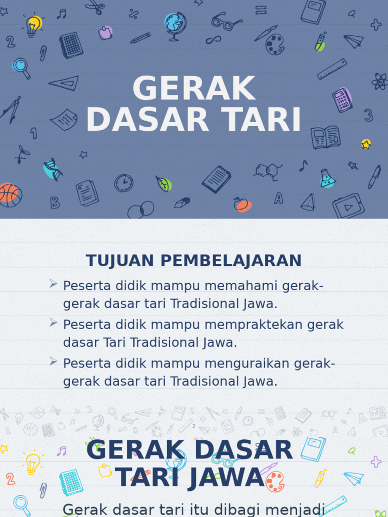 Gerak Gerak Dasar Tari | PDF