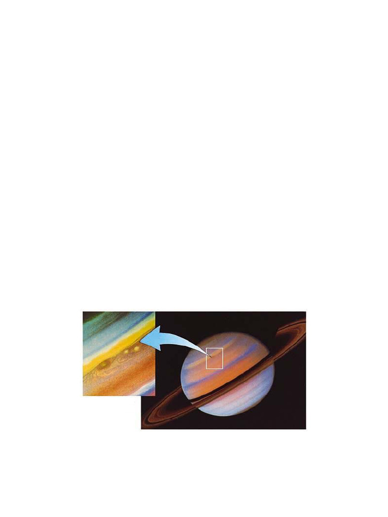 Atmosfera de Saturno: Composição e Fenômenos | PDF | Saturno | Júpiter