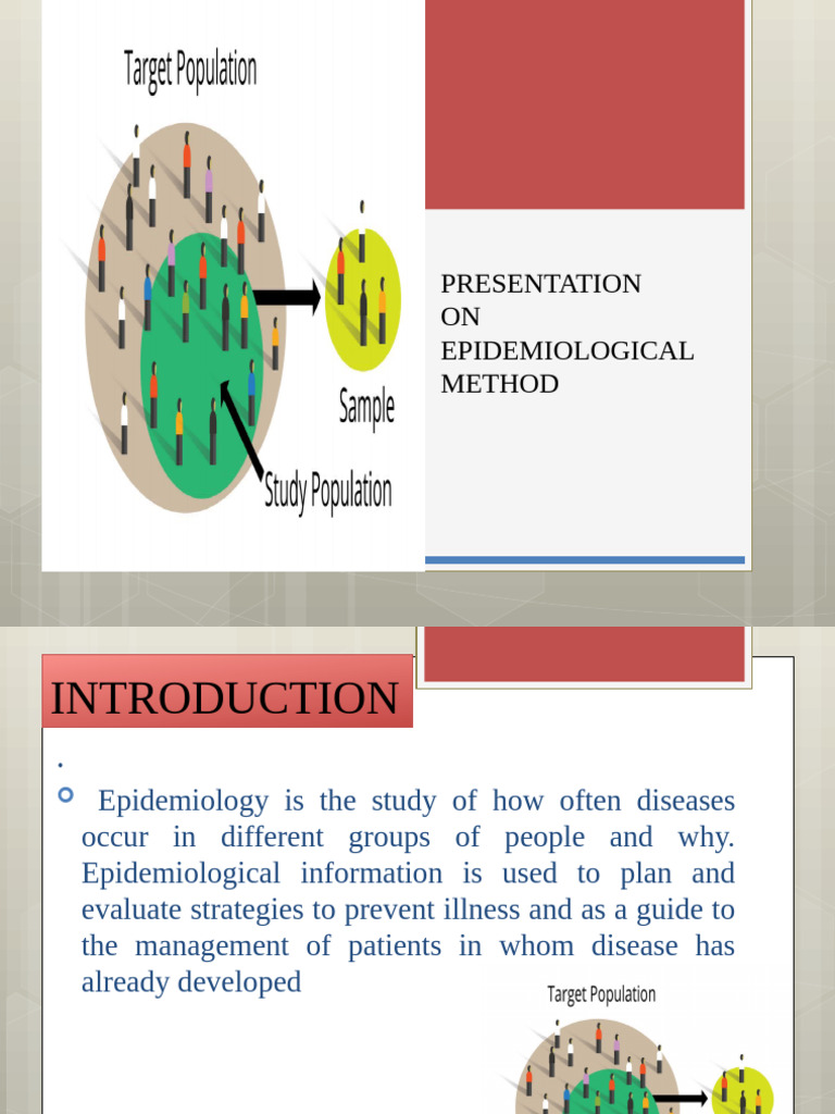 Epidemiological Method | PDF | Epidemiology | Cohort Study