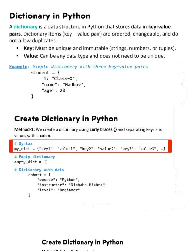 Dictionary | PDF