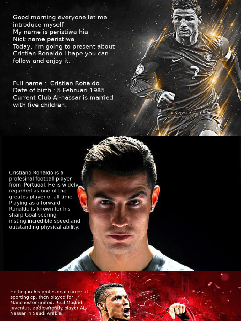 Cristiano Ronaldo: Career Overview | PDF