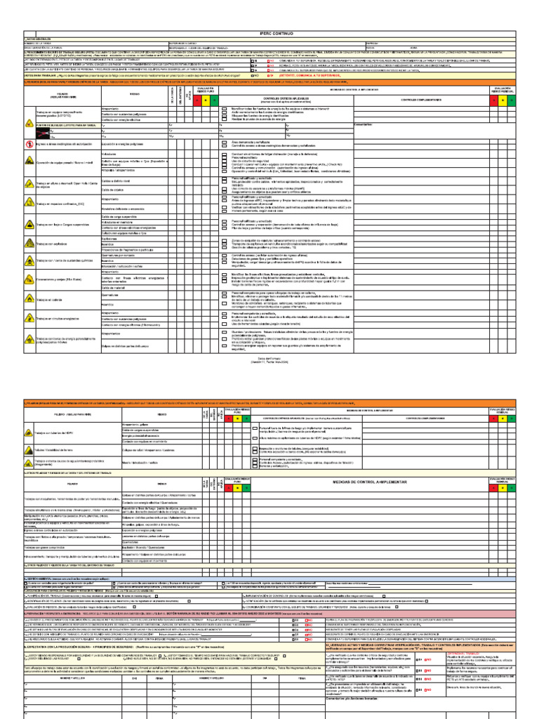 IPERC Continuo v11 | PDF