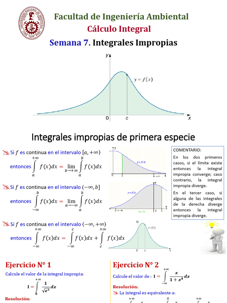 Integrales Impropias | PDF | Integral | Análisis matemático