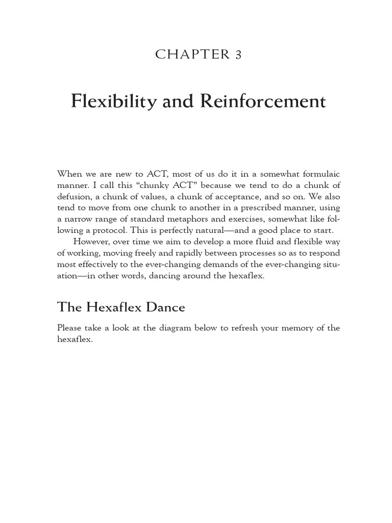 Chapters 3 and 4 of Getting Unstuck in ACT by Russ Harris | PDF ...