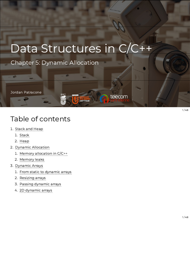 5 Dynamic Allocation | PDF | Variable (Computer Science) | C ...