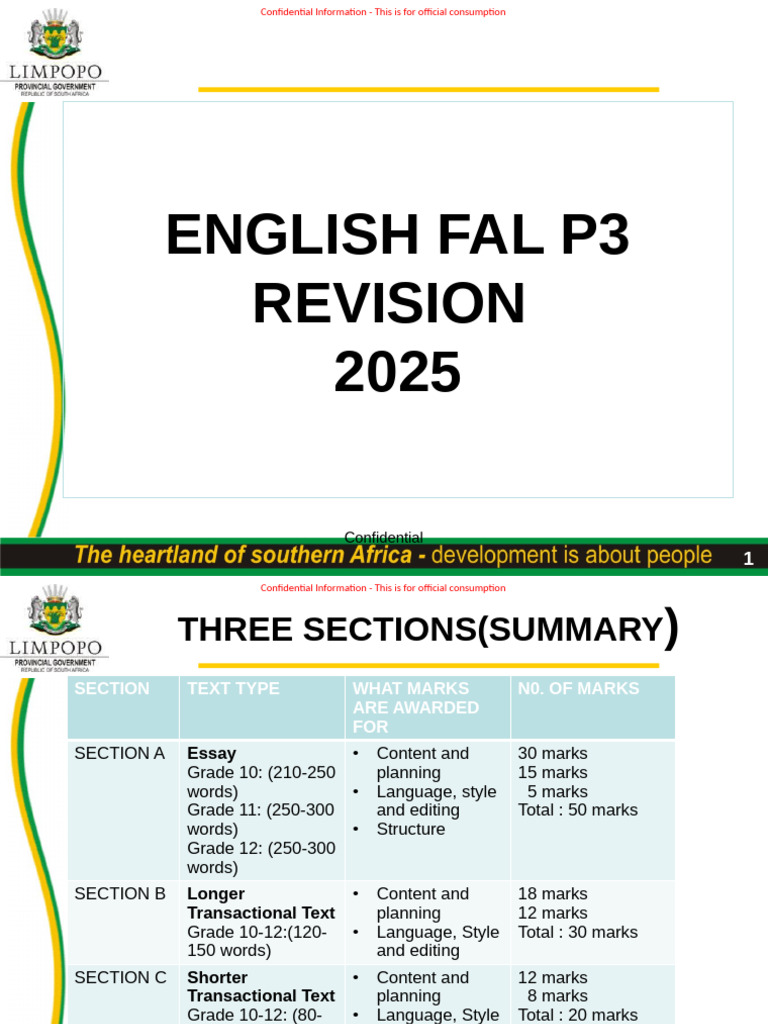 English Paper 3 Format Guidelines | PDF | Essays | Linguistics